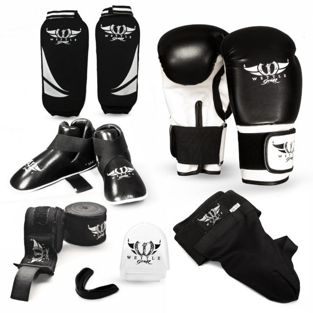 KIT DE BOXE FULL TRAINING ENFANT/ADULTE - Blank-Id - Equipements de ...